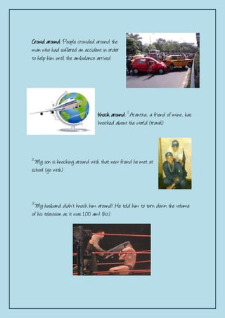 Phrasal verbs using AROUND & ABOUT | PDF