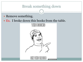 Phrasal verbs [autoguardado] | PPTX