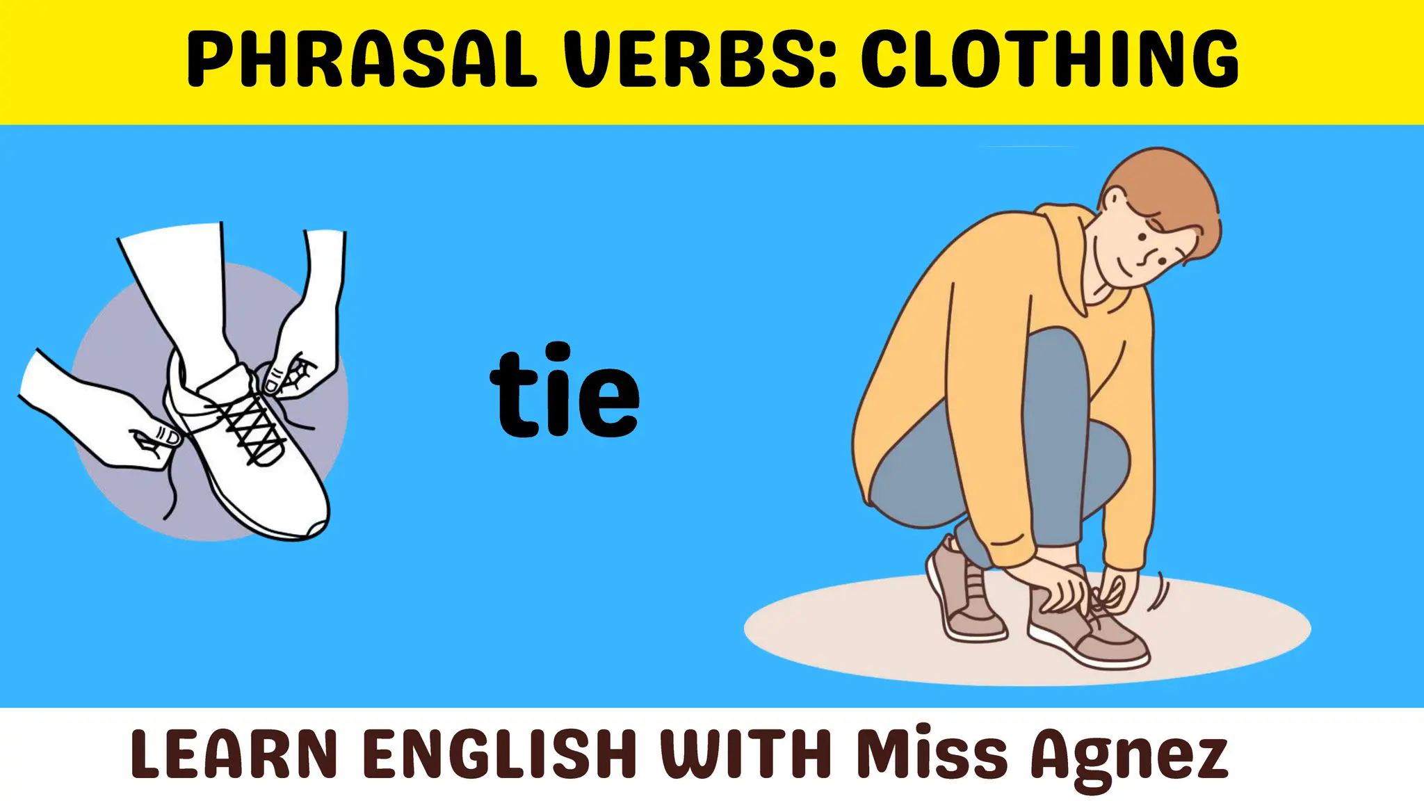 Learn Phrasal Verbs of Clothing with Pictures and Sentences | Fun ...