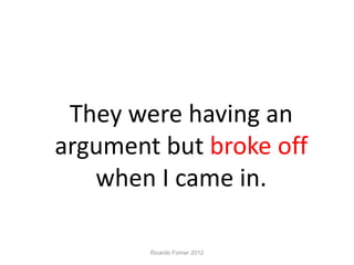 Phrasal verbs I | PPSX