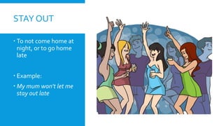 Phrasal verbs in out | PPTX