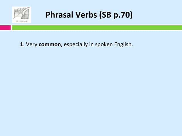 Phrasal verbs powerpoint | PPT