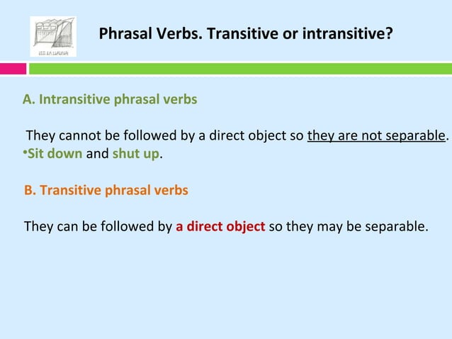 Phrasal verbs powerpoint | PPT
