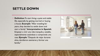 Phrasal verbs related to family ESL grammar class | PDF