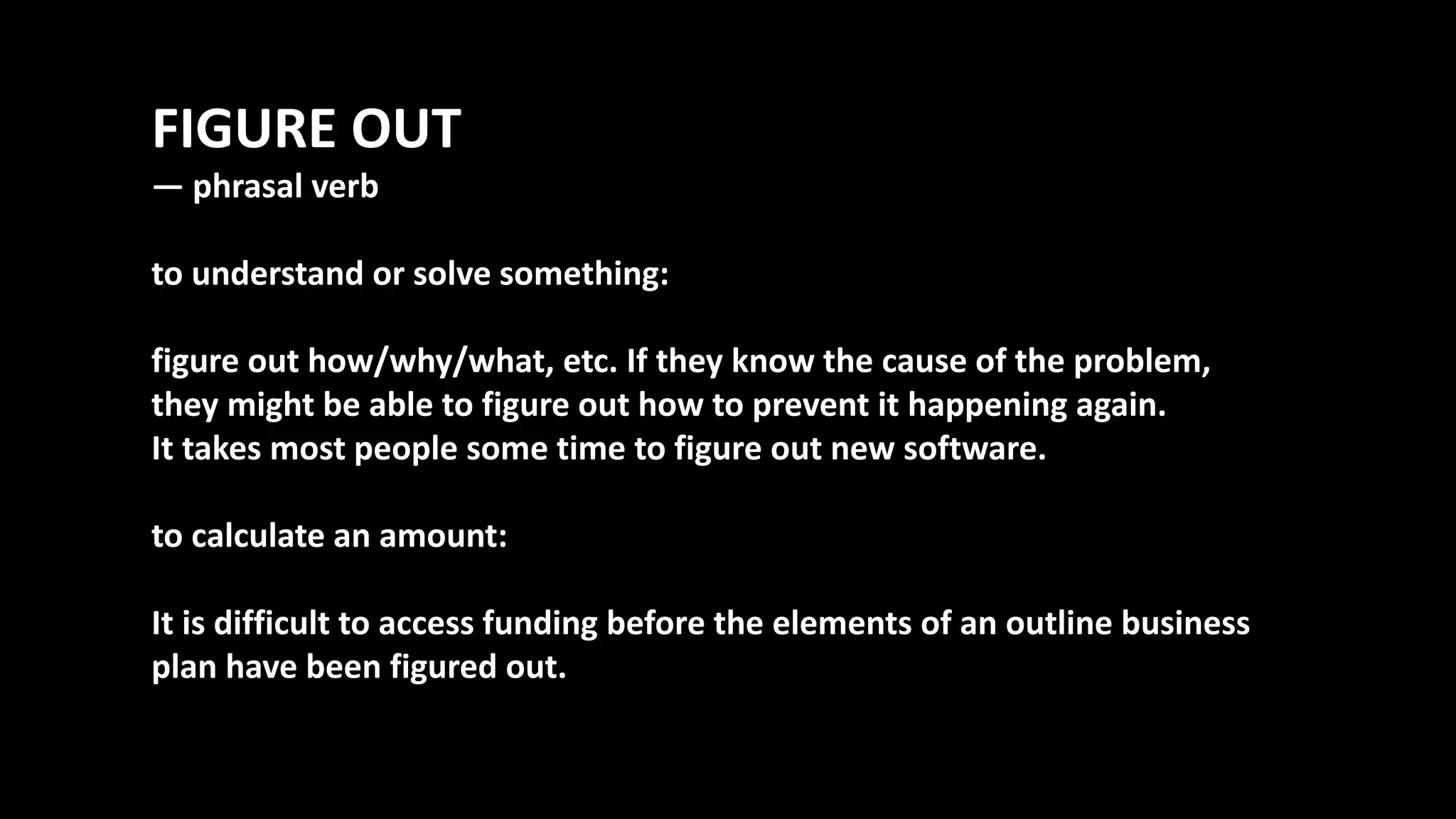 Phrasal verbs with comics | PPSX