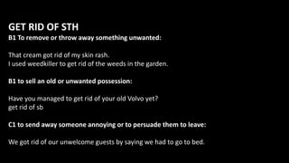 Phrasal verbs with comics | PPSX