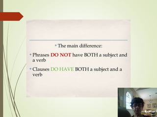 Phrase clause-powerpoint-quiz | PPTX
