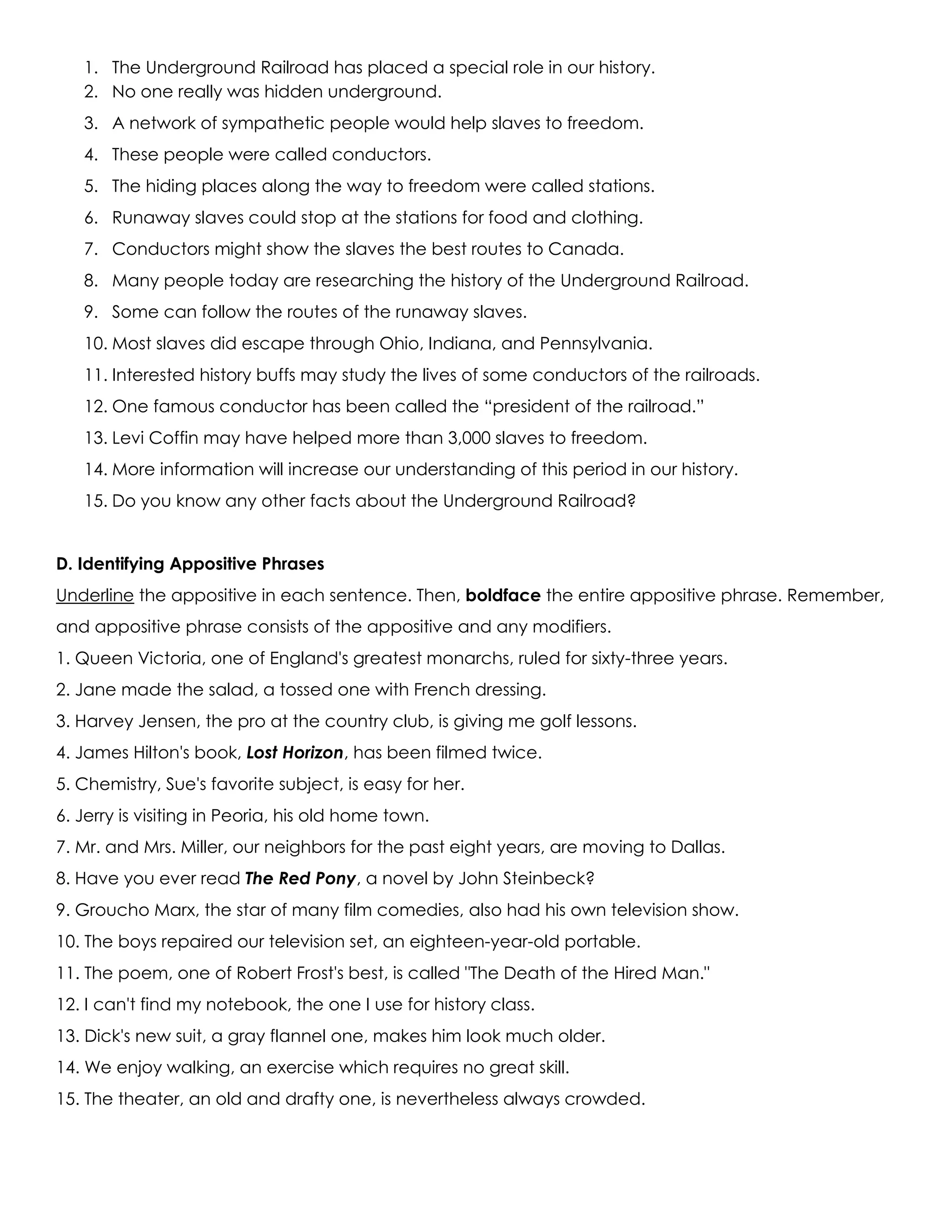 Phrase assignment | DOCX