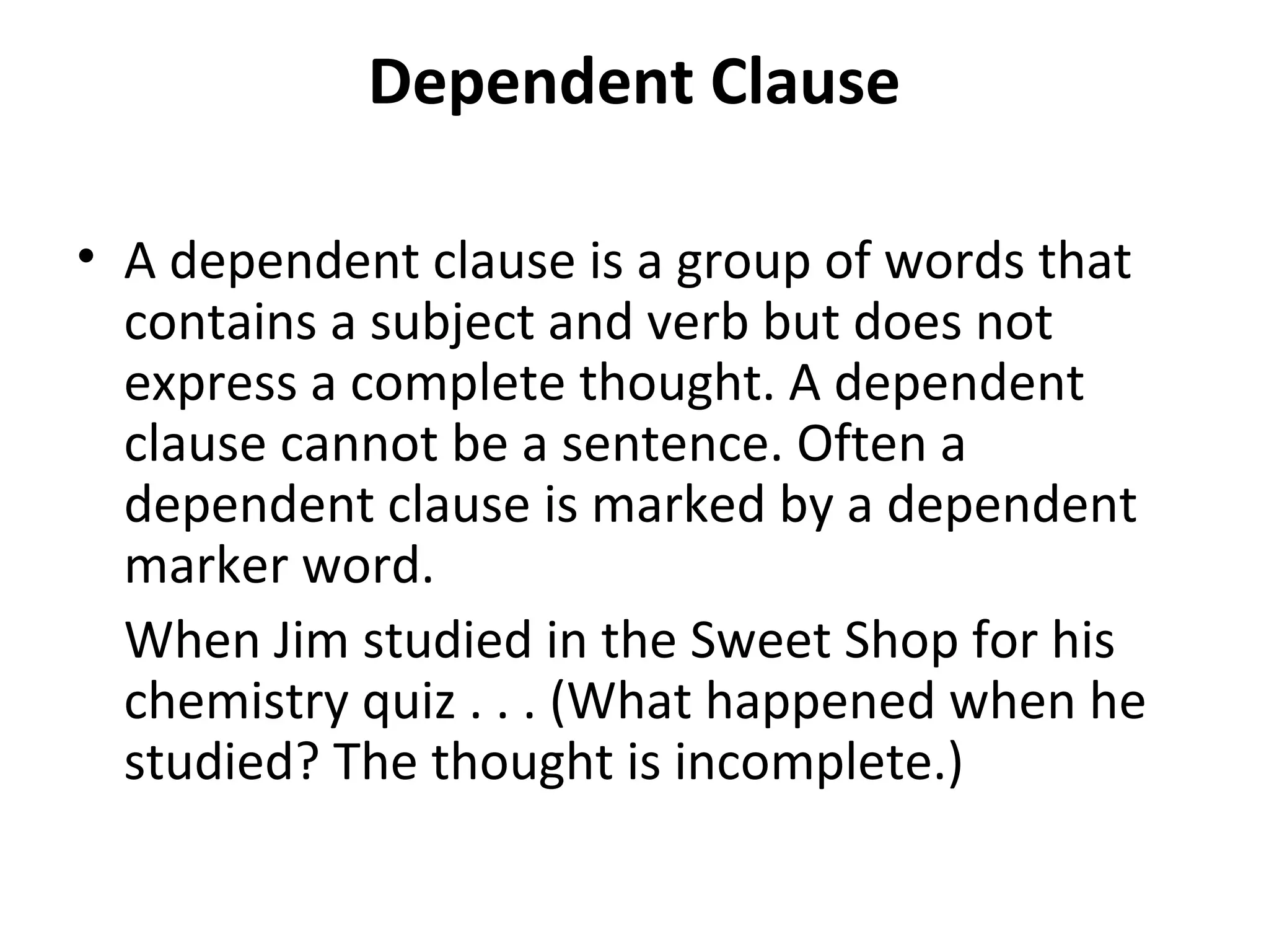 Phrase, clause, and sentence | PPT