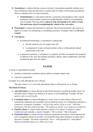 Construction (Linguistics) | PDF