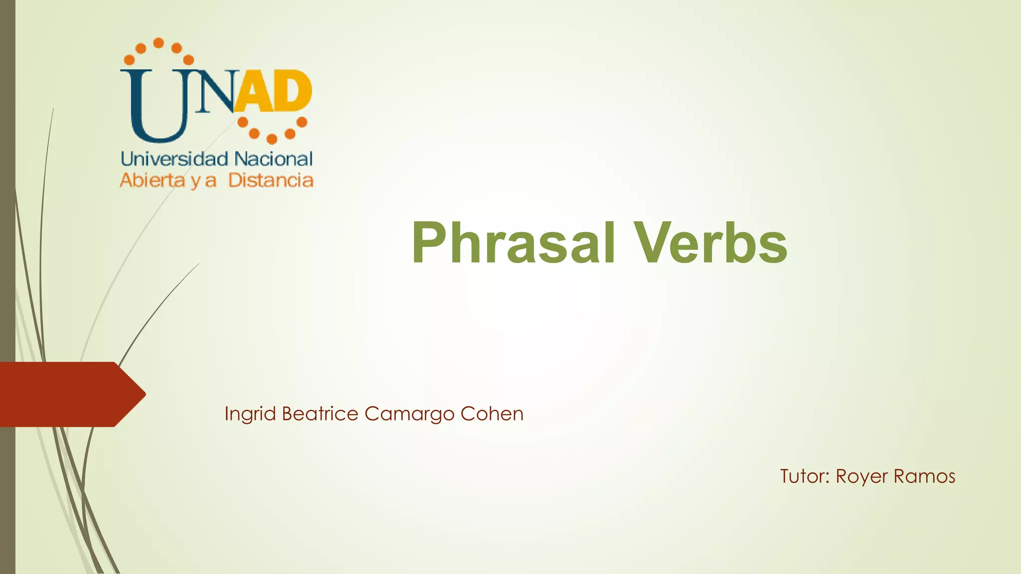 Phrasel verbs | PPTX