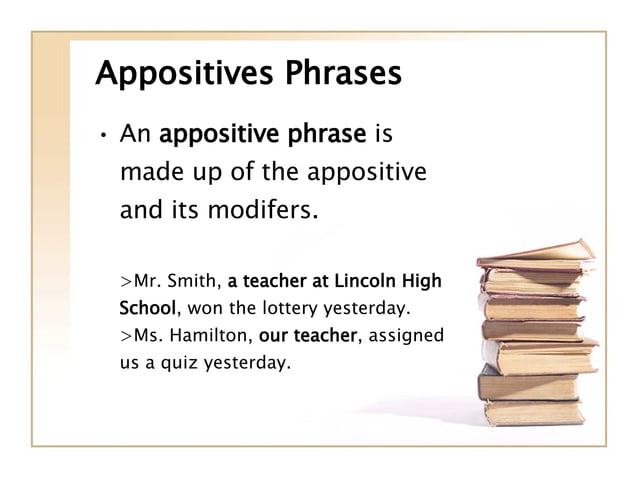 Phrases Prepositional And Appositive | PPT