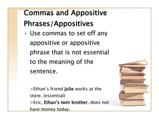 Phrases Prepositional And Appositive | PPT