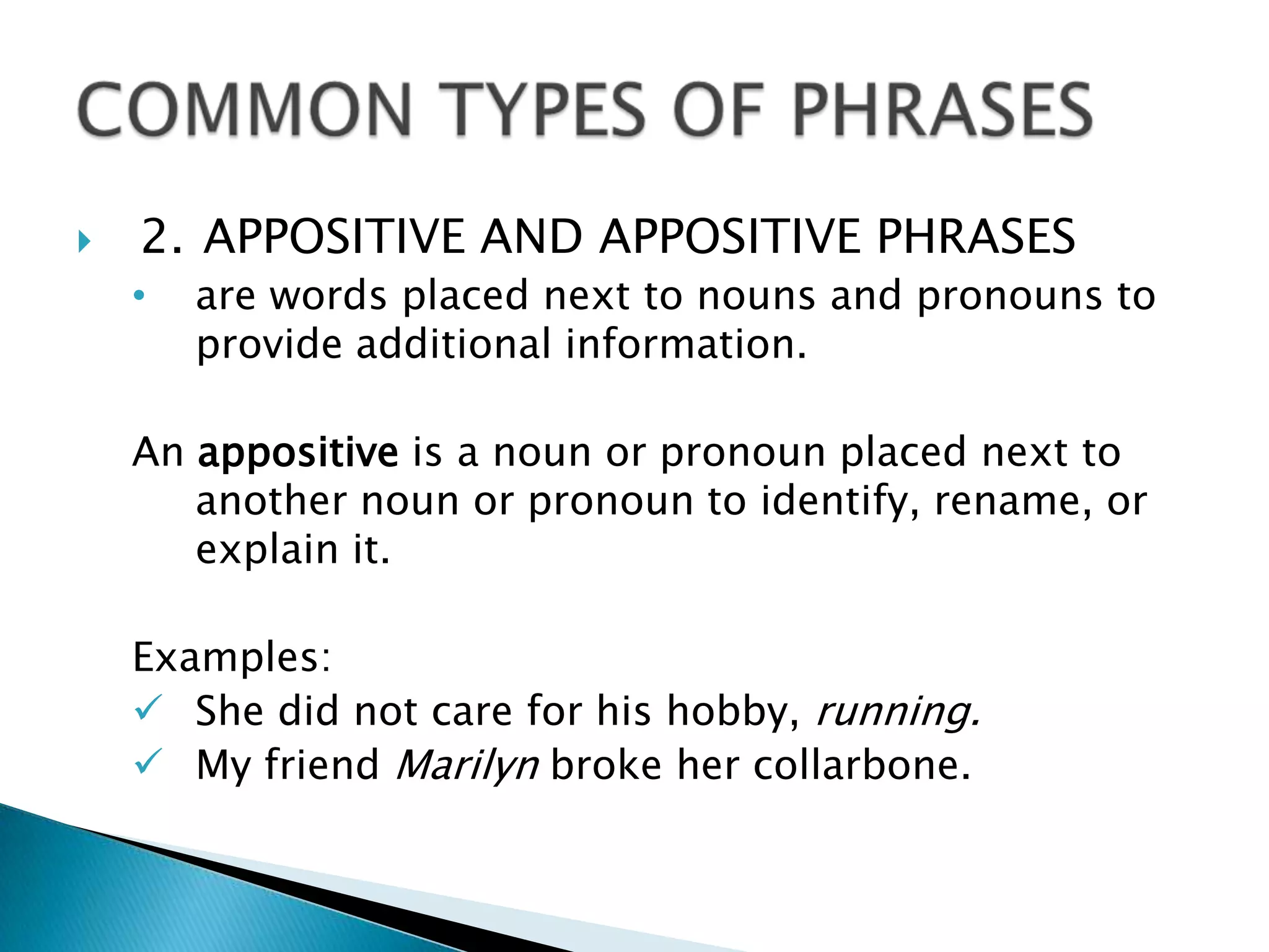 Phrases and clauses | PPTX