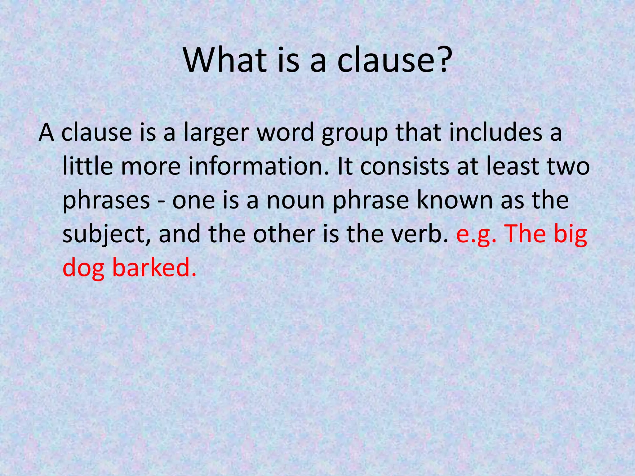 Phrases and clauses | PPT