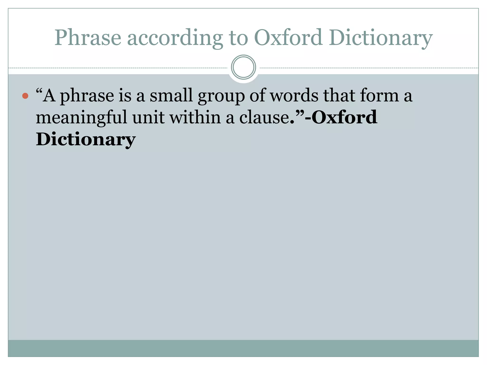 Phrases and clauses | PPTX