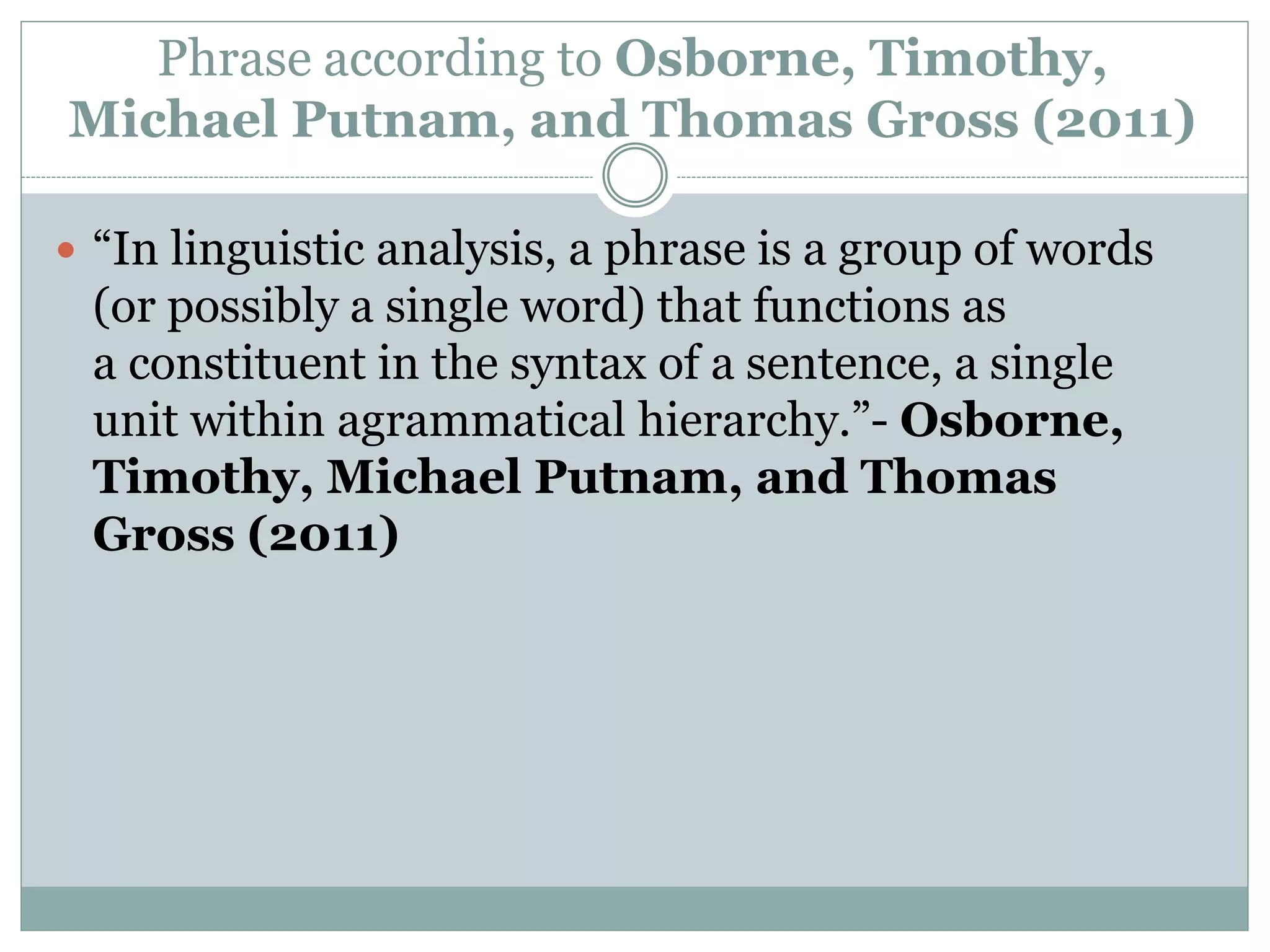 Phrases and clauses | PPTX