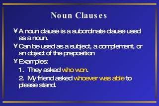Phrases And Clauses Grammar1.15
