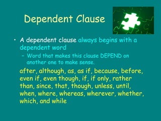 Phrases clauses 090 powerpoint | PPT