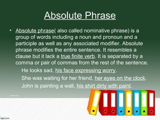 Phrases and clauses | PPT