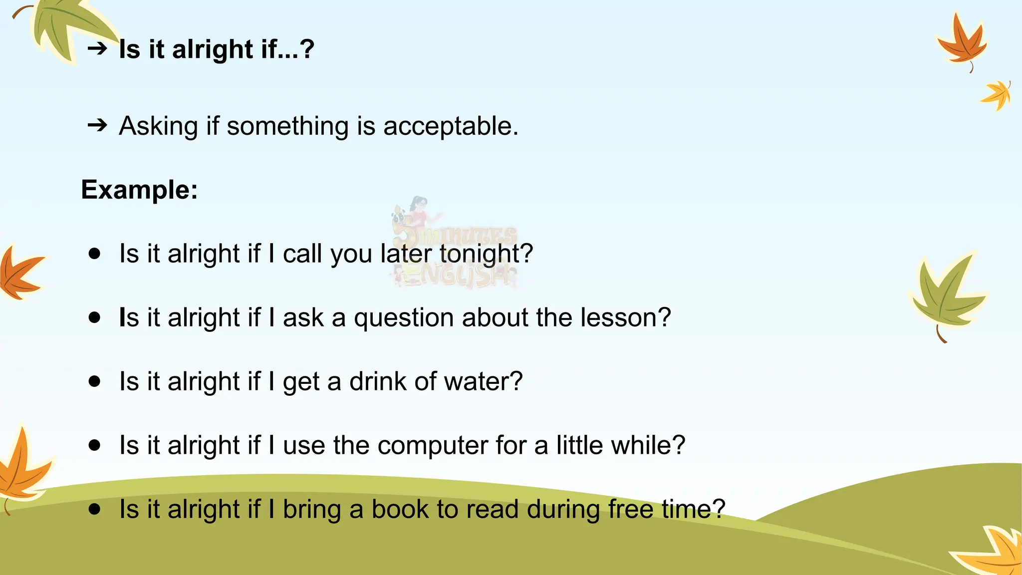 Phrases for Asking Permission for Students.pptx