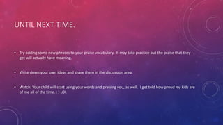 Phrases of praise | PPT