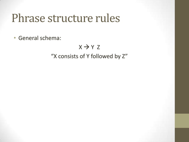 Phrase structure | PPT