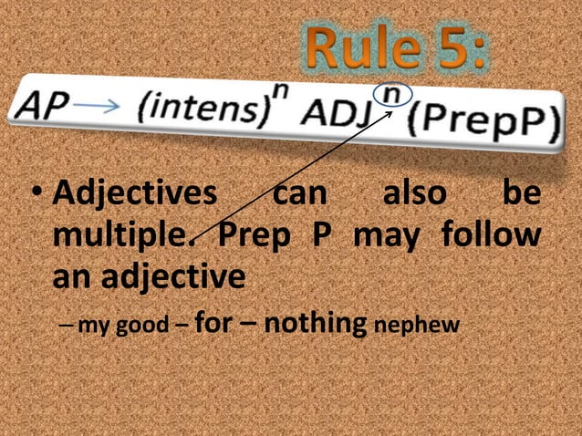 Phrase structure rule | PPTX