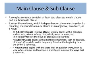 Arief Firdaus Phrase, Sub Clause, Or Sentence | PPS