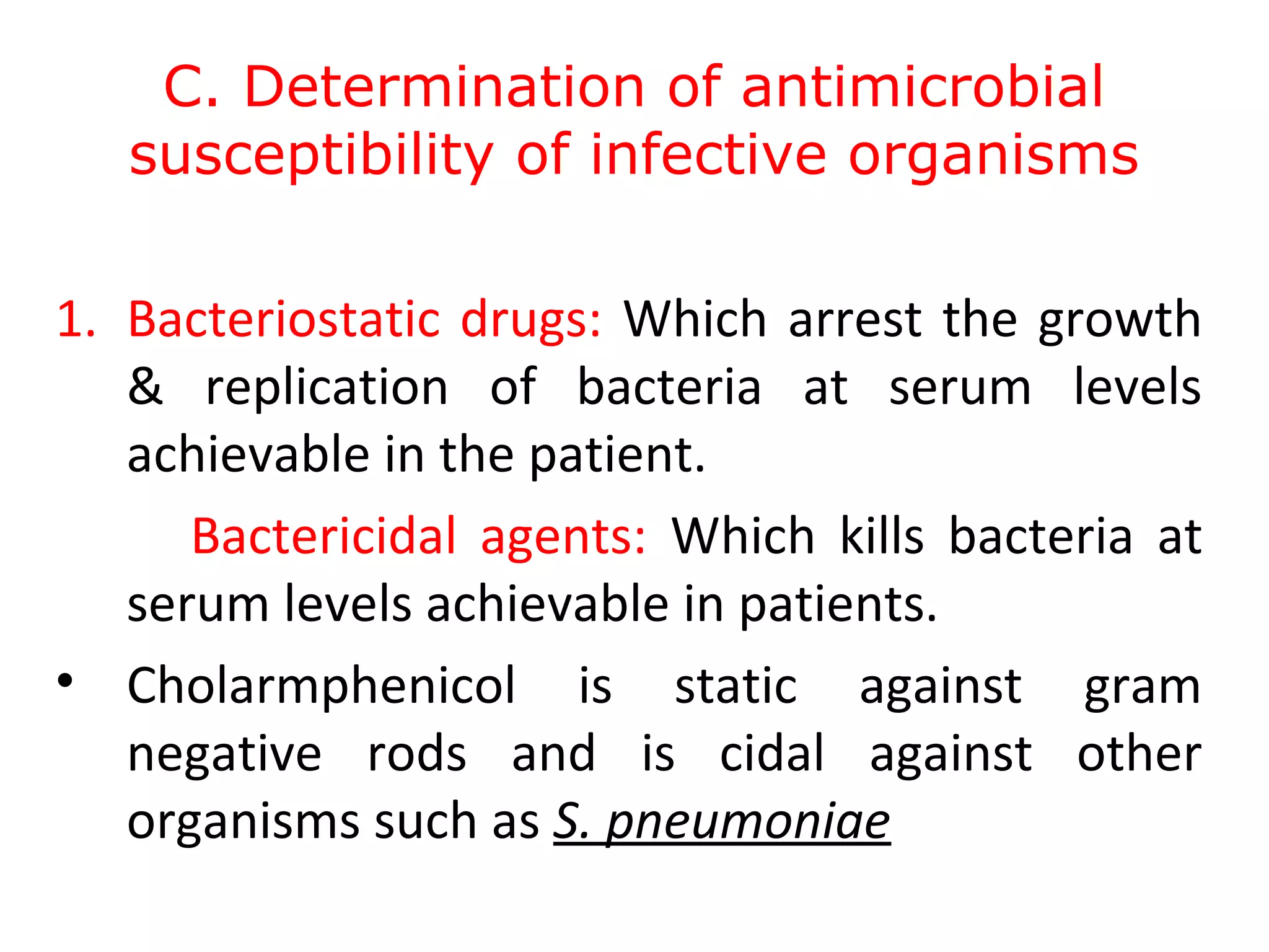 Principles of Antimicrobial therapy _Pharmacology | PPT