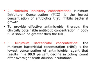Principles of Antimicrobial therapy _Pharmacology | PPT