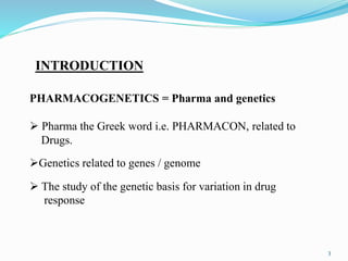 Phrmacogentics | PPT