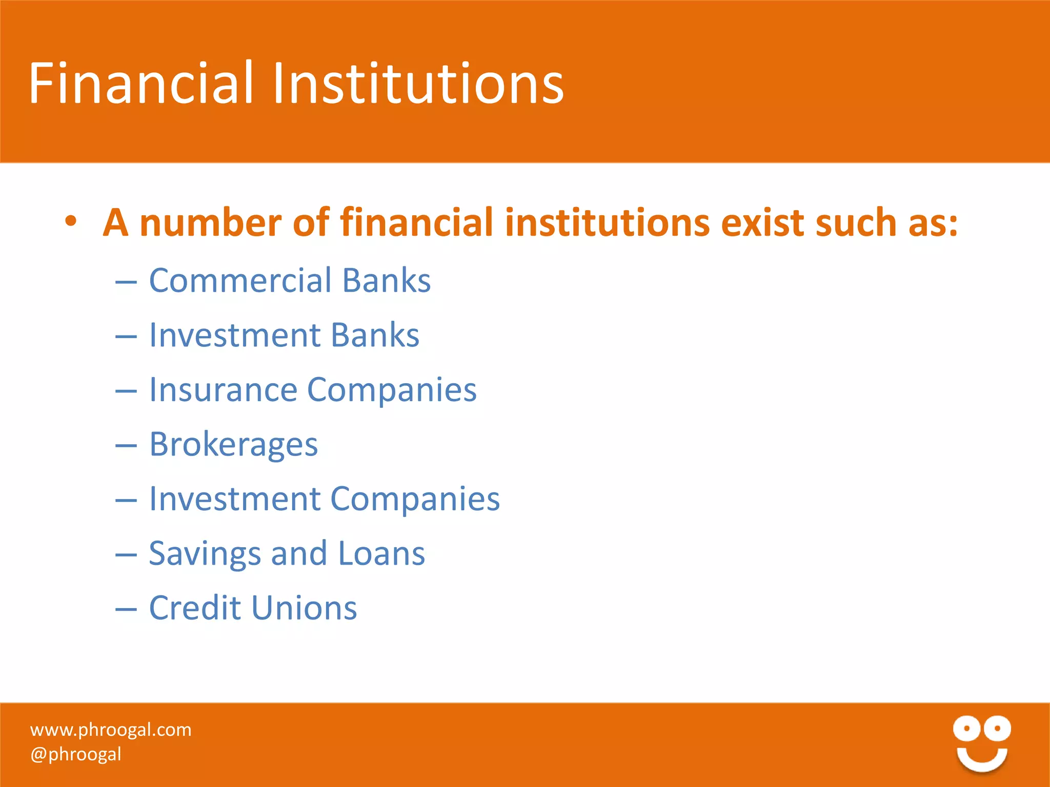 Personal Finance: Banking Basics and Saving Money | PPT