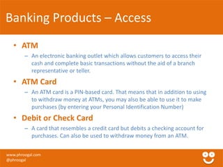 Personal Finance: Banking Basics and Saving Money | PPTX