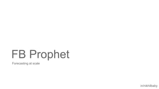 FB Prophet | PDF