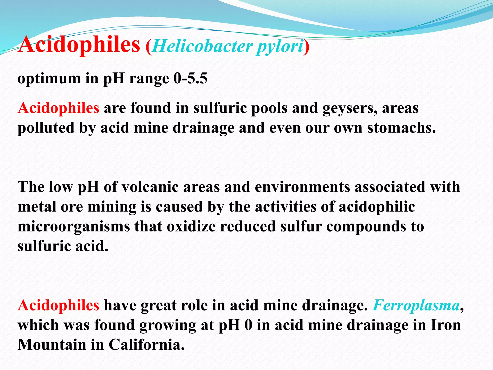 Bacterial growth and pH | PDF