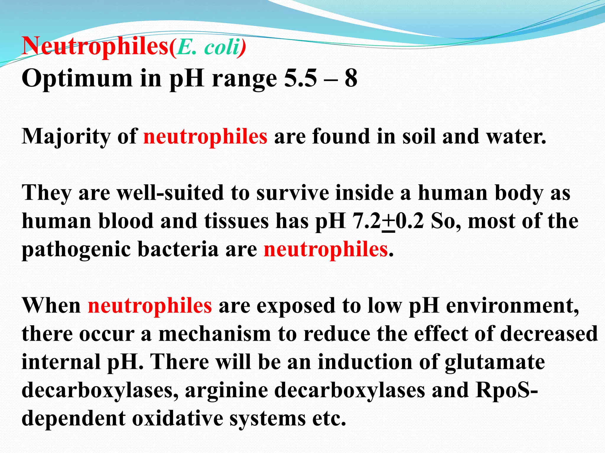 Bacterial growth and pH | PDF