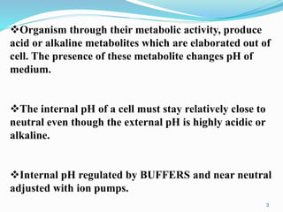 Bacterial growth and pH | PDF