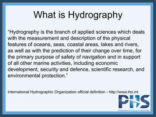 Hydrography for Maximising Port Capacity | PPT