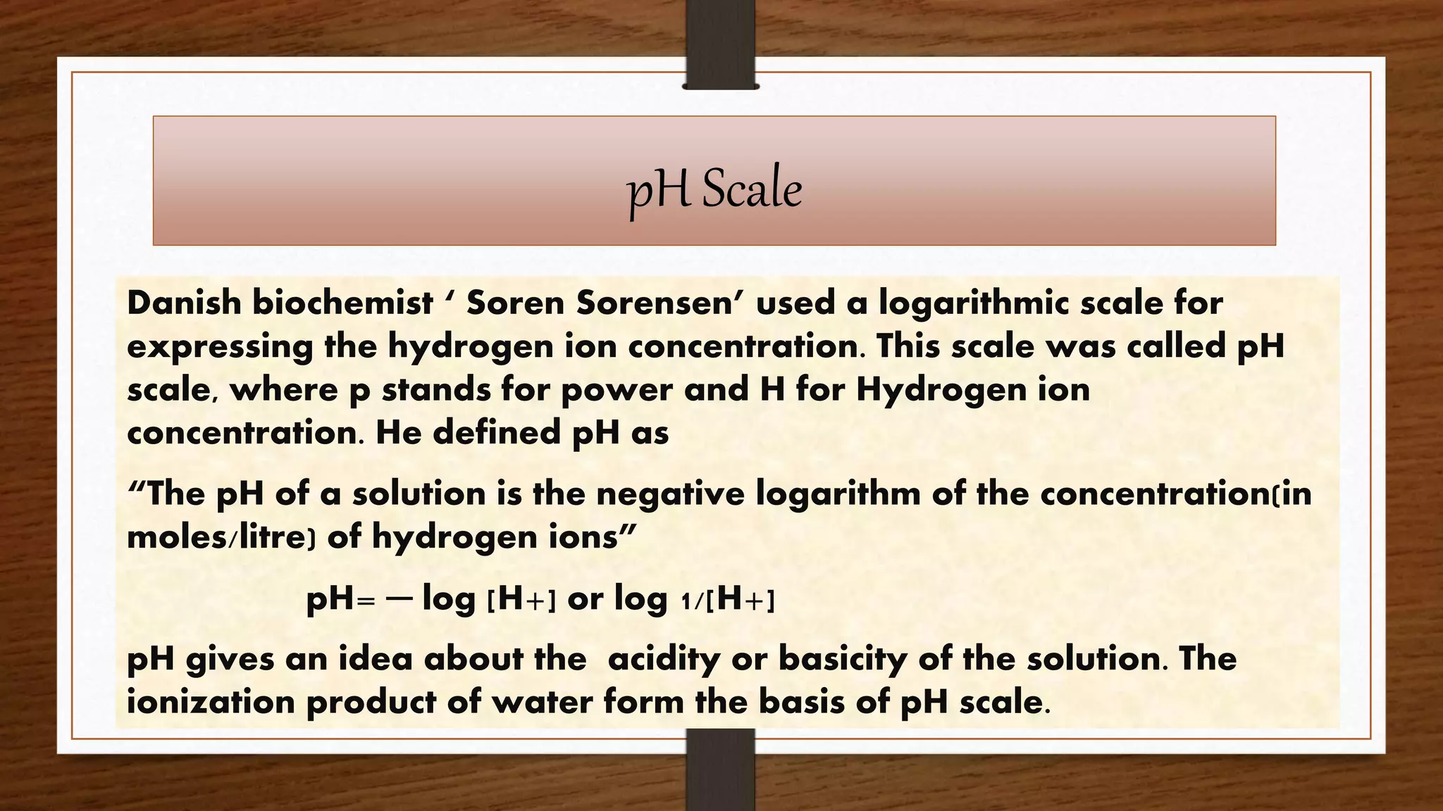 P h scale, buffers, redox potential | PPTX