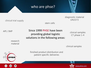 PHSE Presentation | PDF | Logistics | Business