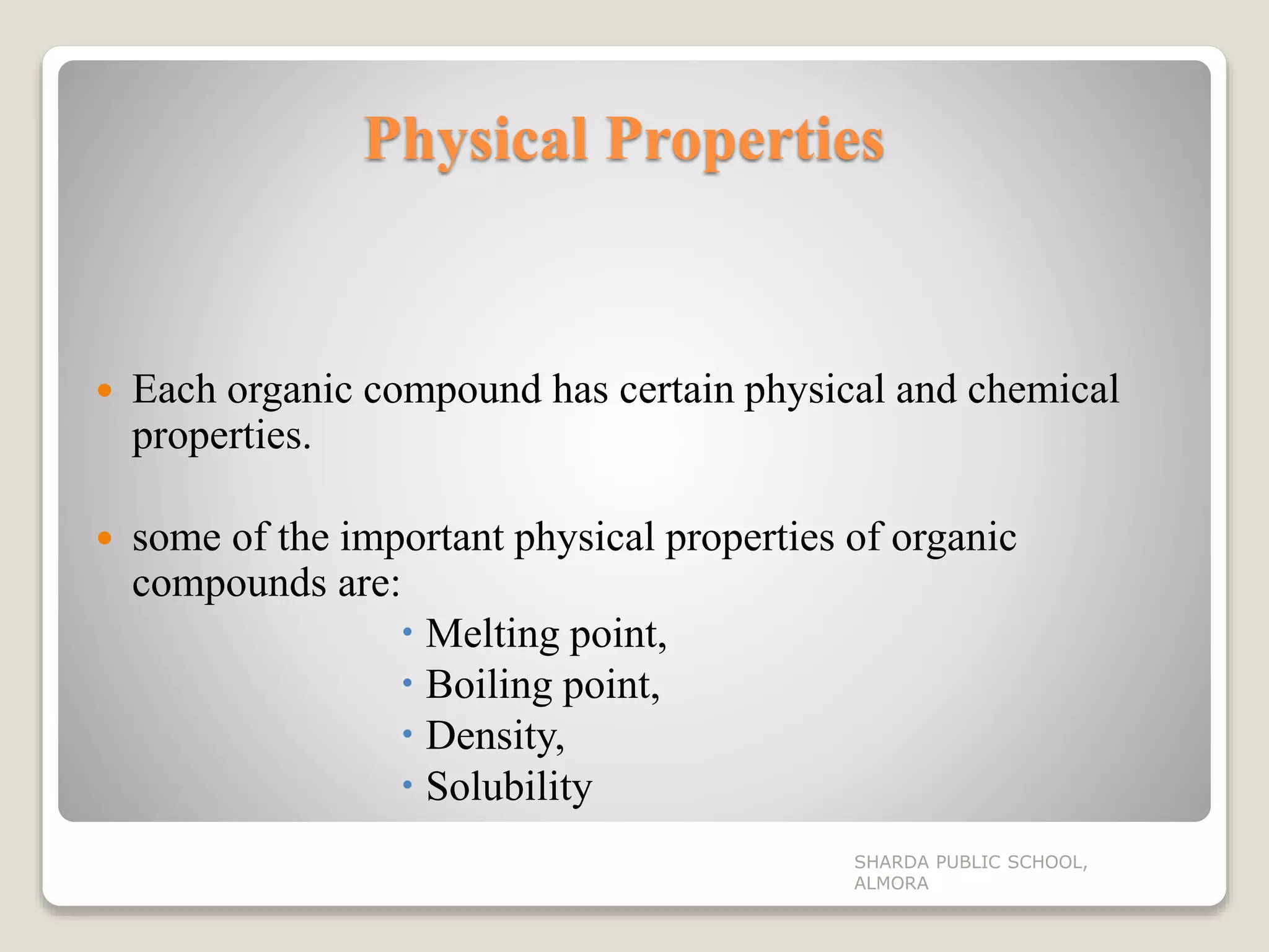 Separation and Purification of organic compounds | PPTX