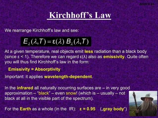 laws of radiation | PPTX | Physics | Science