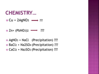 ICT & Chemistry | PPTX