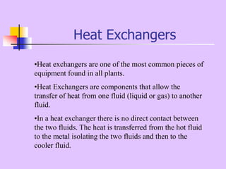 types of heat exchanger | PPTX | Physics | Science