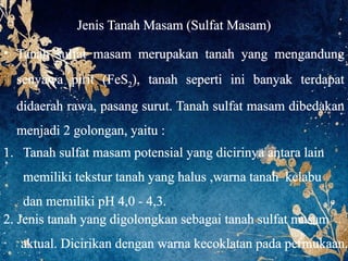 ph tanah dan cara mengetahui pH tanahpptx | PPTX