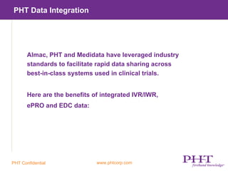 PHT Data Integration | PPT