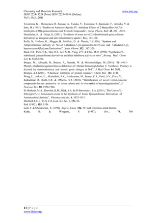 Phthalimidomethylthiadiazole | PDF