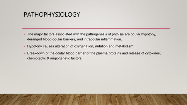 Phthisis bulbi..elias t | PPTX