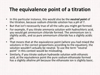 P h (titration) curves | PPTX
